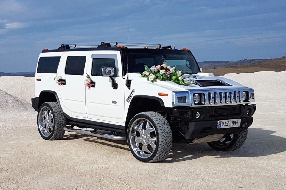 Hummer H2 белые - Rent Mercedes Moldova